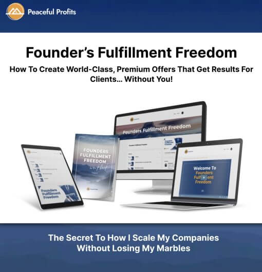 Mike Shreeve – Founders Fulfillment Freedom