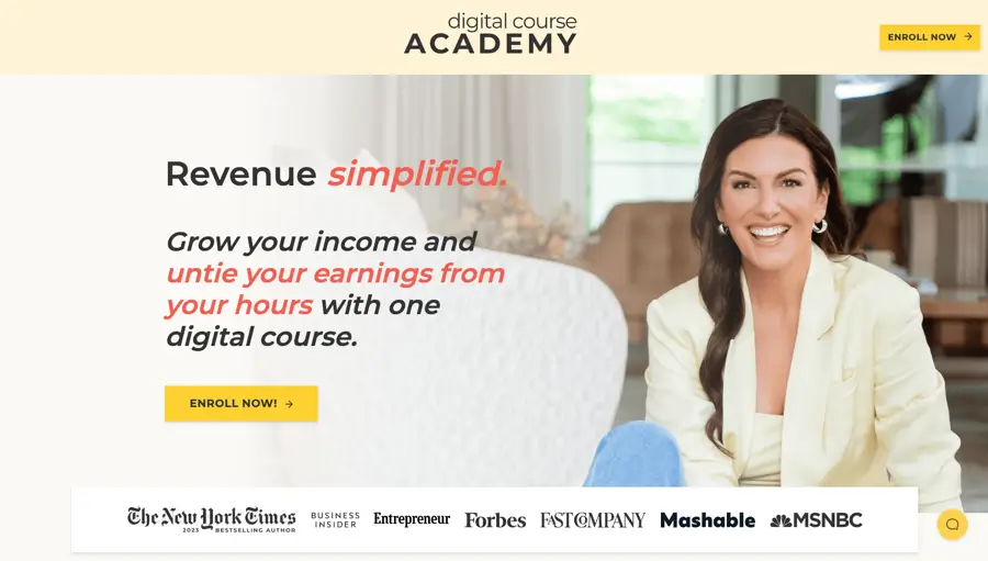 Digital Course Academy by Amy Porterfield