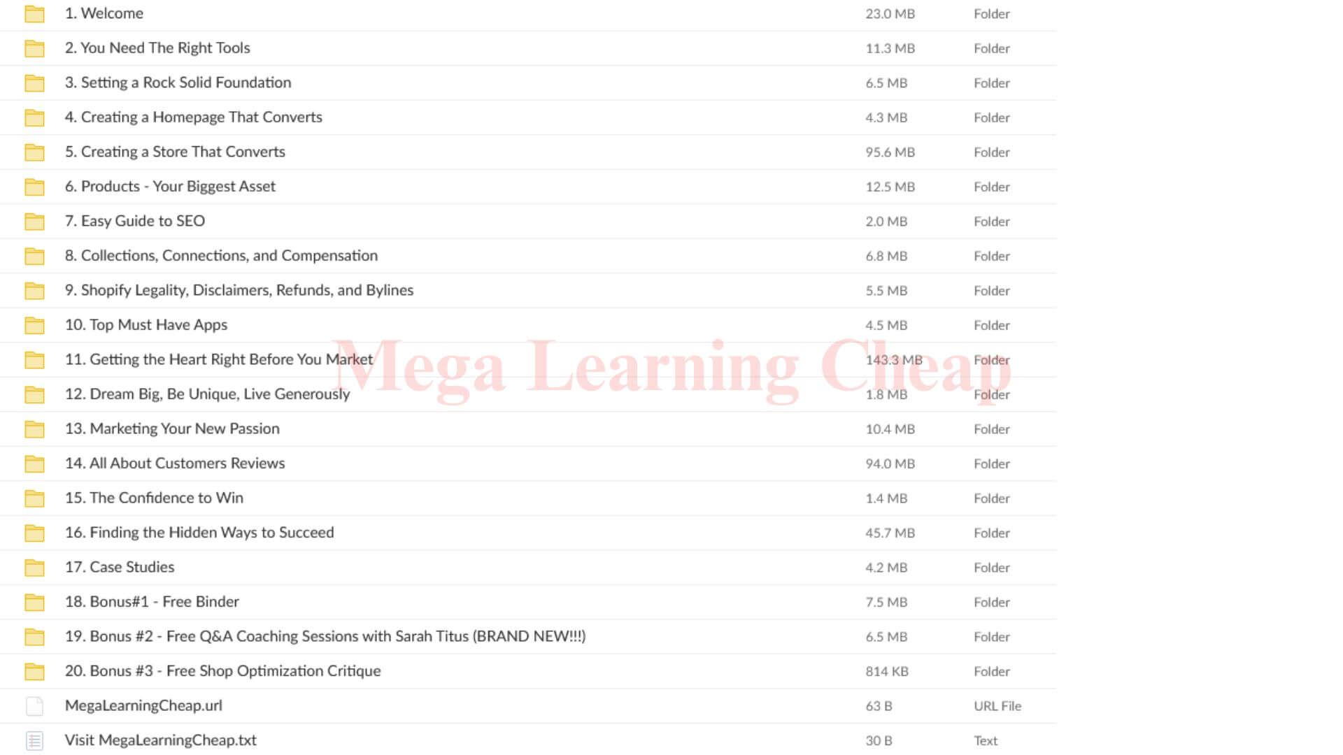 Sarah Titus – Million Dollar Shop